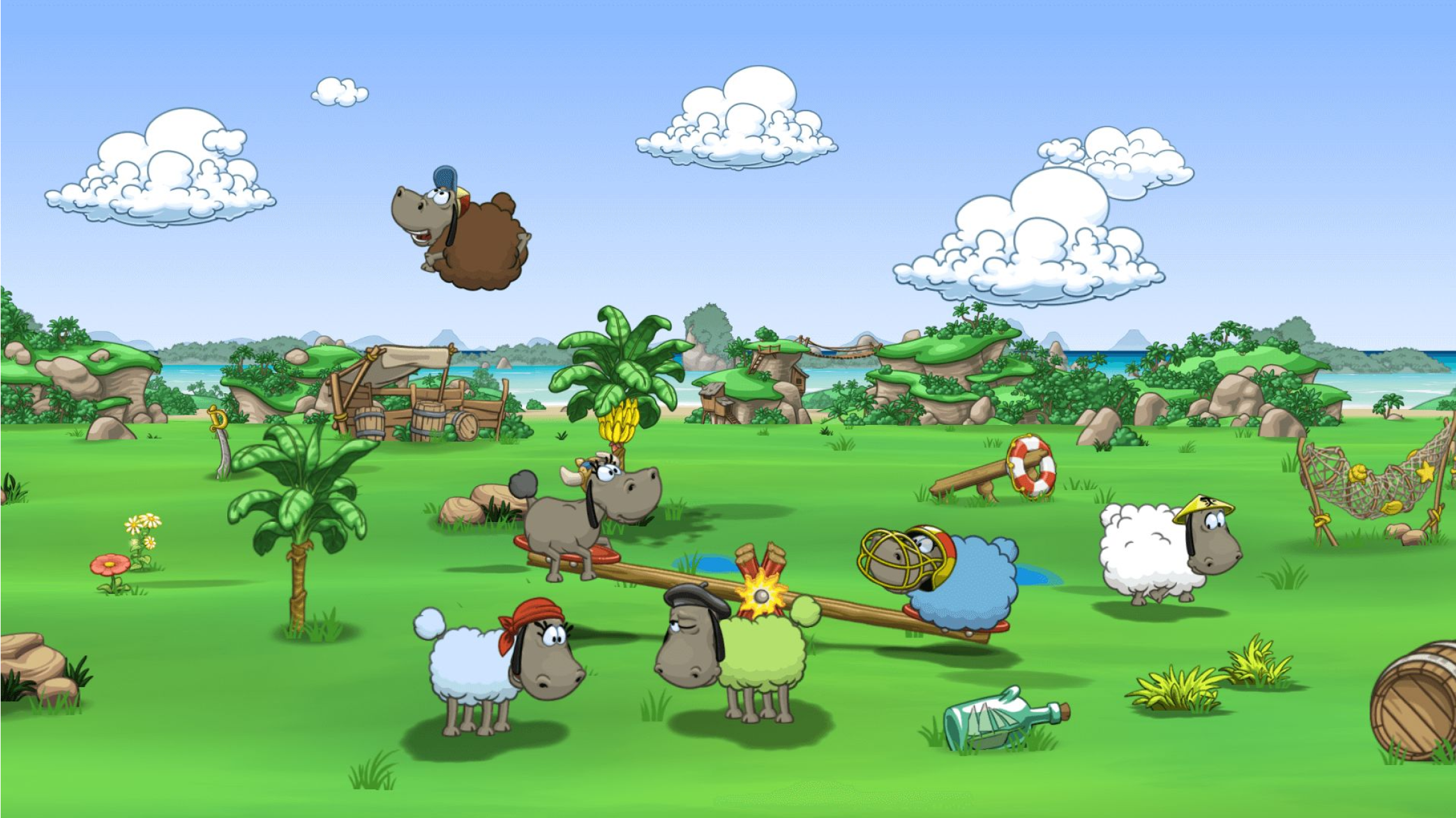 Clouds & Sheep 2 | Case CrocoApps Studio